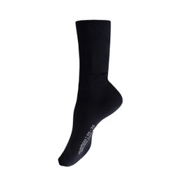 Socken Hudson "Socke Relax Cotton", Damen, Gr. 35-38, blau (marine 0337), Obermaterial: 97% Baumwolle CO. 3% Elasthan EL., Socken Socken