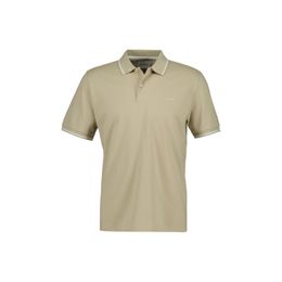 Poloshirt Gant "Poloshirt TIPPING PIQUE POLO 1er Pack", Herren, Gr. L, beige (beige (oat)), Obermaterial: 100% Baumwolle CO., Shirts Poloshirt