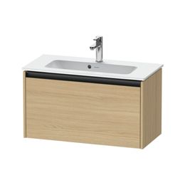 Duravit Waschtischunterschrank Ketho.2 Compact 81x39cm, Ei natur, 1 Auszug, wandh&auml;ngend (K25056030300000)