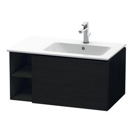 Duravit Waschtischunterschrank L-Cube 82x48,1x40cm, 1 Ausz., Beck. re, Ei sw (LC619201616)