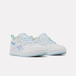 Sneaker Reebok CLASSIC "REEBOK ROYAL PRIME 2.0", M&auml;dchen, Gr. 39, wei&szlig;, glassblau, invertedaqua, Synthetik, Textil, Schuhe Sneaker