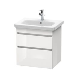 Duravit Waschtischunterschrank DuraStyle 58x44,8cm, we. hgl, 2 SchKa., wandh&auml;ngend (DS648002222)