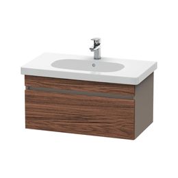 Duravit Waschtischunterschrank DuraStyle 80x45,3cm, N dk/b ma, 1 Ausz., wandh&auml;ngend (DS638402143)