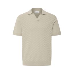 Poloshirt Casual Friday "Poloshirt CFDyrvik", Herren, Gr. L, beige (plaza taupe), Obermaterial: 100% Baumwolle CO., Shirts Poloshirt