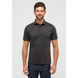 Poloshirt Eterna "REGULAR FIT", Herren, Gr. XXL, grau (anthrazit), Jersey, 100% Baumwolle, normal, Shirts Poloshirt
