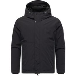 Outdoorjacke Ragwear "Funktionsjacke Saqon YOUMODO", Herren, Gr. 3XL, schwarz, Obermaterial: 90% Nylon NY. 10% Elasthan EL. Obermaterial: Futter: 100% Polyester PES. 100% Polyester PES., Jacken Outdoorjacke