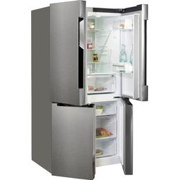 Bosch Multi Door "KFN96APEA", Energieeffizienz: E, silber (geb&uuml;rsteter stahl anti fingerprint), B:91cm H:183cm T:73,1cm, K&uuml;hlschr&auml;nke, Multi Door