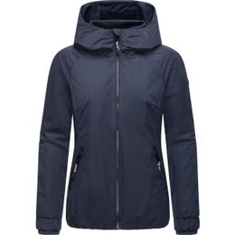 Winterjacke Ragwear "Winterjacke Dizzie Warm Rain", Damen, Gr. M, blau (navy), Obermaterial: 100% Polyester PES. Obermaterial: Futter: 100% Polyester PES. 100% Polyester PES., Jacken Winterjacke