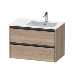 Duravit Waschtischunterschrank Ketho.2 81x48x54,9cm, f WT m Beck. re, Ei marm. (K25268055550000)