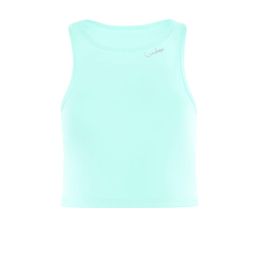 Tanktop WINSHAPE "AET135LS", Damen, Gr. M, gr&uuml;n (delicate mint), 85% Polyester, 15% Elasthan, Rundhals, Tops Tanktop, Functional Light and Soft