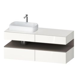 Duravit Waschtischunterschrank Qatego 140x55x60cm, ba m/we g, Pl, B l, B (QA4765043220010)