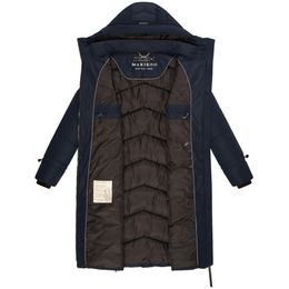 Winterjacke Marikoo "Marikoo Tomomii Damen Winter Steppjacke B984", Damen, Gr. S, blau (navy), Obermaterial: 100% Polyester PES., Jacken Winterjacke