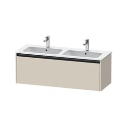 Duravit Waschtischunterschrank Ketho.2 128x48x44cm, 1 Ausz., wandh&auml;ngend, Tau matt (K25066083830000)