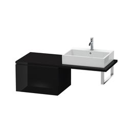 Duravit Unterschrank L-Cube 62x54,7cm, sw hgl, f&uuml;r Konsole, 1 Auszug (LC583304040)
