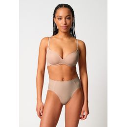 Push-up-BH Skiny "Sensation", Damen, Gr. 70, Cup A, beige, Obermaterial: 56% Polyamid, 44% Elasthan, unifarben, BHs Push-up-BH
