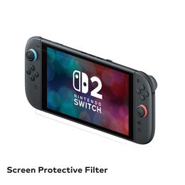 HORI Displayschutzfolie "Displayschutzfolie f&uuml;r Switch 2", transparent, Displayfolien, Displayschutzfolie