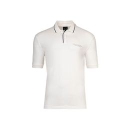 Poloshirt Armani Exchange "Poloshirt POLO SHIRT 1er Pack", Herren, Gr. XL, wei&szlig;, Obermaterial: 95% Baumwolle CO. 5% Elasthan EL., Shirts Poloshirt