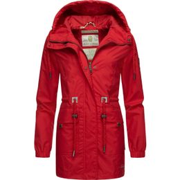 Outdoorjacke Navahoo "&Uuml;bergangsjacke Neophee", Damen, Gr. S, rot (apple rot), Obermaterial: 100% Polyester Pol. recyc.. Obermaterial: Futter: 100% Polyester Pol. recyc.., Jacken Outdoorjacke