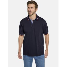 Poloshirt Babista "Poloshirt TOSCARIO", Herren, Gr. M, blau (dunkelblau), Obermaterial: 97% Baumwolle CO. 3% Elasthan EL., Shirts Poloshirt