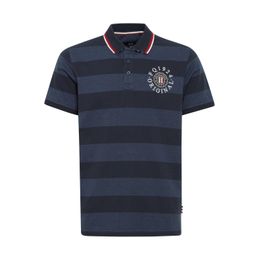 Poloshirt FQ1924 "Poloshirt FQPeter", Herren, Gr. XL, blau (schwarz denim), Obermaterial: 100% Baumwolle CO., regular fit, Shirts Poloshirt