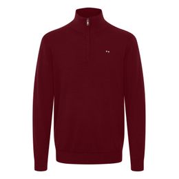 Troyer FQ1924 "Troyer FQElias", Herren, Gr. XL, lila (cabernet), Obermaterial: 70% Baumwolle CO. 30% Polyester PES., unifarben, normal, Rundhals, Pullover Troyer