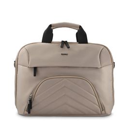 Hama Laptoptasche "Laptoptasche f&uuml;r 13,3" - 14,1" (Tragegurt, Tabletfach, 3 extra F&auml;cher)", beige, B/H/T: 41cm x 30cm x 8,5cm, Taschen, Laptoptasche