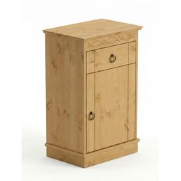 Unterschrank OTTO HOME "Indra, Badschrank, Badm&ouml;bel, Badezimmerschrank", natur, B:46cm H:73cm T:32cm, Massivholz, Schr&auml;nke, Unterschrank, aus massiver Kiefer, mit Schublade, FSC-zertifiziert