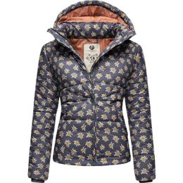 Steppjacke Ragwear "Steppjacke Relive Remake", Damen, Gr. L, blau, Obermaterial: 100% Polyester Pol. recyc.. Obermaterial: Futter: 100% Polyester Pol. recyc.. 100% Polyester PES., Jacken Steppjacke