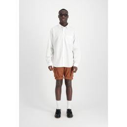 Shorts Alpha Industries "Crew Short", Herren, Gr. 34, Normalgr&ouml;&szlig;en, braun (hazel braun), Obermaterial: 98% Baumwolle, 2% Elastan; Futter: 100% Baumwolle, Hosen Shorts