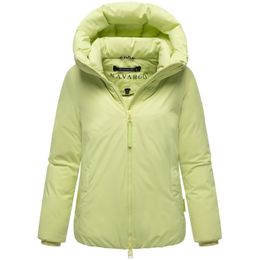 Winterjacke Navahoo "Winterjacke Bl&uuml;tenlicht 14", Damen, Gr. XL, gr&uuml;n (pastell lime), Obermaterial: 100% Polyester PES. Obermaterial: Futter: 100% Polyester PES. 100% Polyester PES., Jacken Winterjacke