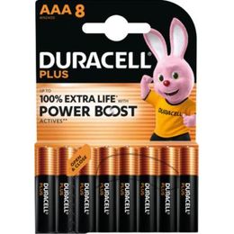 Duracell&reg; Batterien Plus, Micro AAA, 1,5 V, 8 St&uuml;ck