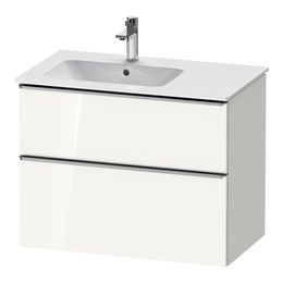 Duravit Waschtischunterschrank D-Neo 81x46,2cm, 1 Kast, B li, ES geb/we hgl (DE4366070220000)