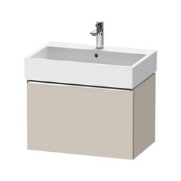 Duravit Waschtischunterschrank D-Neo 68,4x44,2cm, chr/Taup ma, 1 Ausz., wandh&auml;ngend (DE4272010910000)