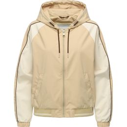 Outdoorjacke Ragwear "Outdoorjacke Nicandra Sporty YOUMODO", Damen, Gr. XL, beige (sand), Obermaterial: 100% Polyester PES. Obermaterial: Futter: 100% Polyester PES., l&auml;ssig geschnitten, Rundhals, &Auml;rmel ohne &Auml;rmelschlitz B&uuml;ndchen, Jacken Outdoorjacke, Sportliche &Uuml;bergangsjacke mit Kapuze