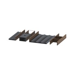 Duravit Einrichtungssystem Universal Set 579x321x55mm, US Nussb mass., f WTU (UV0513077770000)