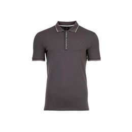 Poloshirt Armani Exchange "Poloshirt", Herren, Gr. S, grau (grau (eifel tower)), Obermaterial: 95% Baumwolle CO. 5% Elasthan EL., Shirts Poloshirt
