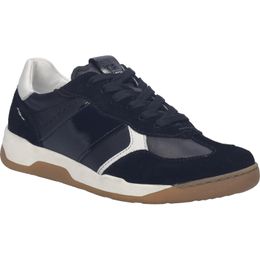 Sneaker Josef Seibel "Arleen 01, schwarz-weiss", Damen, Gr. 38, schwarz (schwarz, wei&szlig;), Obermaterial: 100% Rindsleder Leather cow., Schuhe Sneaker
