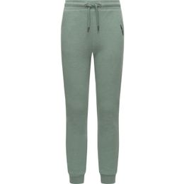 Jogginghose Ragwear "Jogginghose Barsy", Jungen, Gr. 146, N-Gr, gr&uuml;n (dusty gr&uuml;n), Obermaterial: 70% Baumwolle CO. 30% Polyester Pol. recyc.. Obermaterial: 70% Baumwolle CO. 30% Polyester Pol. recyc.., Jeans Jogginghose