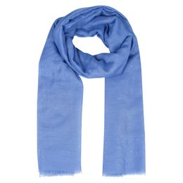 Modeschal Capelli New York, Damen, mid blau, Obermaterial: 100% Polyester, Modet&uuml;cher Modeschal