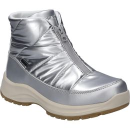 Stiefelette Josef Seibel "Colorado 55, silber", Damen, Gr. 42, silber, Obermaterial: 100% Textilmaterial TEXMAT., Schuhe Stiefelette