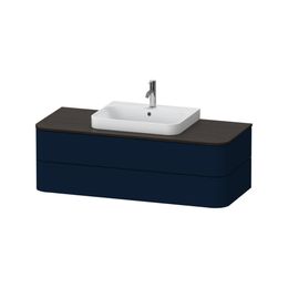 Duravit Waschtischunterschrank o. ES Happy D.2 Plus 40,8x130x55cm, 2 SchKa., blau seidenmatt (HP4972098980010)