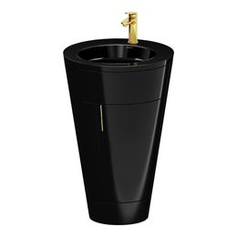 Duravit Waschtischunterschrank c-bonded Set Starck 1 56x86,4x60,5cm, st, Gr. gol pol., sw hgl (S19515O34400010)