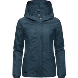 Outdoorjacke Ragwear "Outdoorjacke Vannesa", Damen, Gr. 3XL, blau (petrol), Obermaterial: 100% Polyester PES. Obermaterial: Futter: 100% Polyester PES., Jacken Outdoorjacke