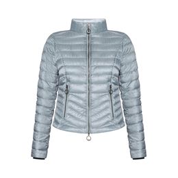 Steppjacke Gil Bret "Steppjacke mit Stehkragen", Damen, Gr. 46, blau (ashley blau), Obermaterial: 100% Polyamid PA., Jacken Steppjacke