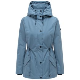 Outdoorjacke Marikoo "Marikoo Bonbonparty Damenjacke N124", Damen, Gr. XL, blau (dusty blau), Obermaterial: 100% Polyester PES., Jacken Outdoorjacke