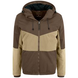 Winterjacke Blend "Winterjacke BHFoma", Herren, Gr. XL, braun (carafe), Obermaterial: 100% Polyester PES., Jacken Winterjacke