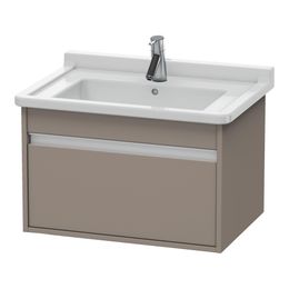 Duravit Waschtischunterschrank Ketho 65x45,5cm, bas. ma, 1 Ausz., wandh&auml;ngend (KT666304343)