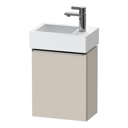 Duravit Waschtischunterschrank D-Neo 36,4x22,2x44cm, 1 T&uuml;r, An R, ES geb/Ta m (DE4218R70910000)