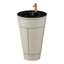 Duravit Waschtischunterschrank c-bonded Set Starck 1 56x86,4x60,5cm, st, G b geb., Tau s-matt (S19515O04600010)