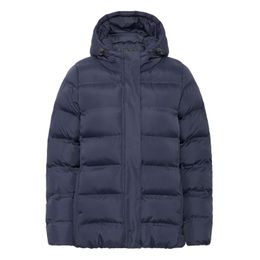Parka oxmo "Parka OXMARIELLA", Herren, Gr. L, blau (total eclipse), Obermaterial: 100% Polyester PES., Jacken Parka